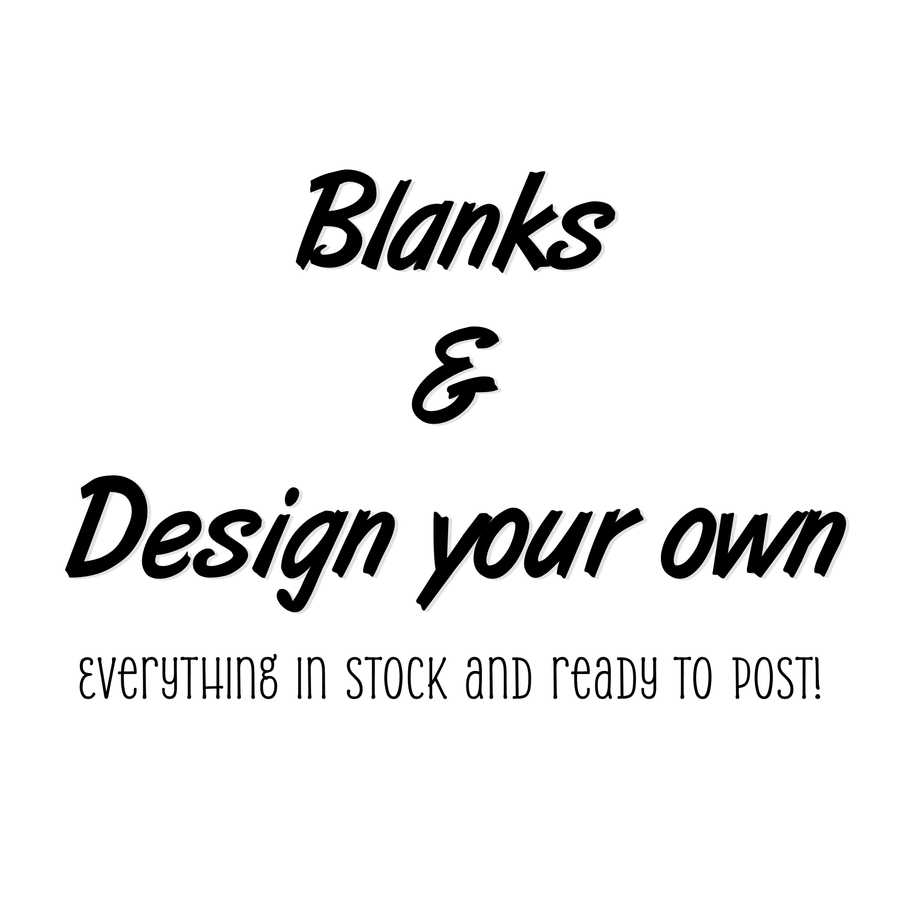 Blanks & Design-your-own! – PRINT'N'GIFT UK
